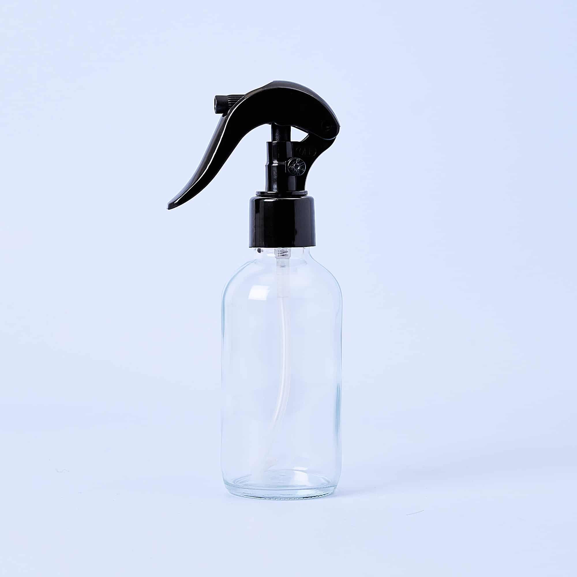 120ml Clear Glass With Black Trigger Spray - Box of 10