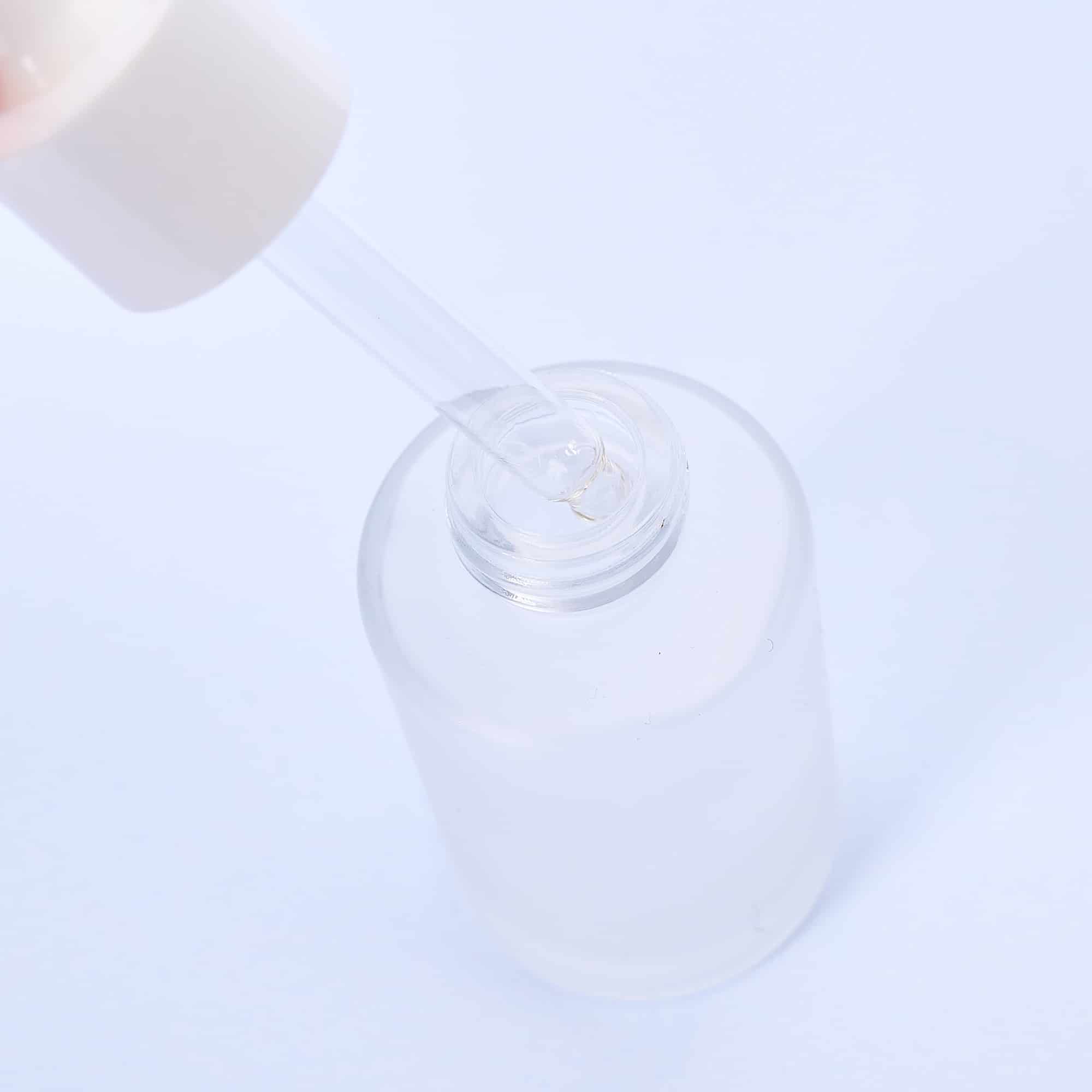 30ml Frosted Glass Dropper Bottle With White Pipette