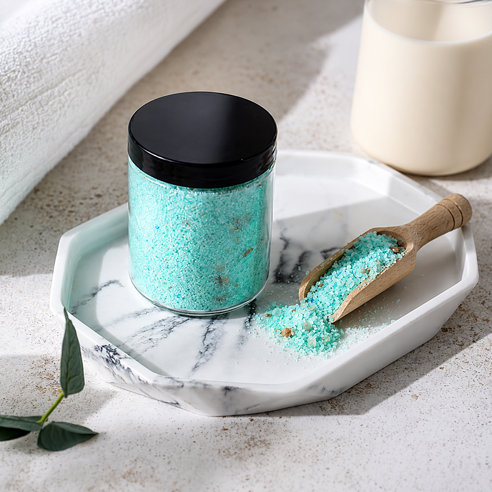 How To Make Relaxing Eucalyptus Bath Salts - The Soap Kitchen