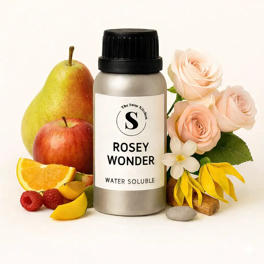 Rosey Wonder Water Soluble Fragrance Oil - The Soap Kitchen
