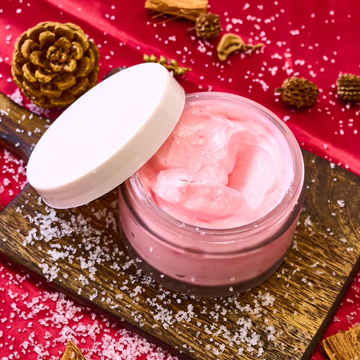 How To Make Snow Angel Moisturising Body Scrub - The Soap Kitchen